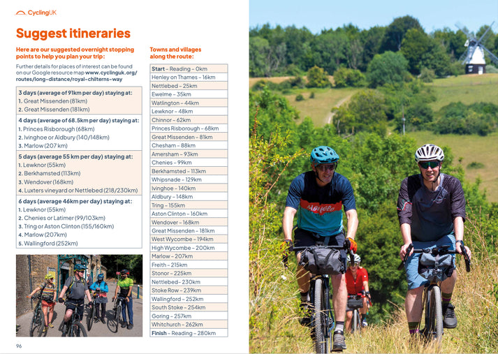 Royal Chilterns Way Official Guidebook – Cycling UK