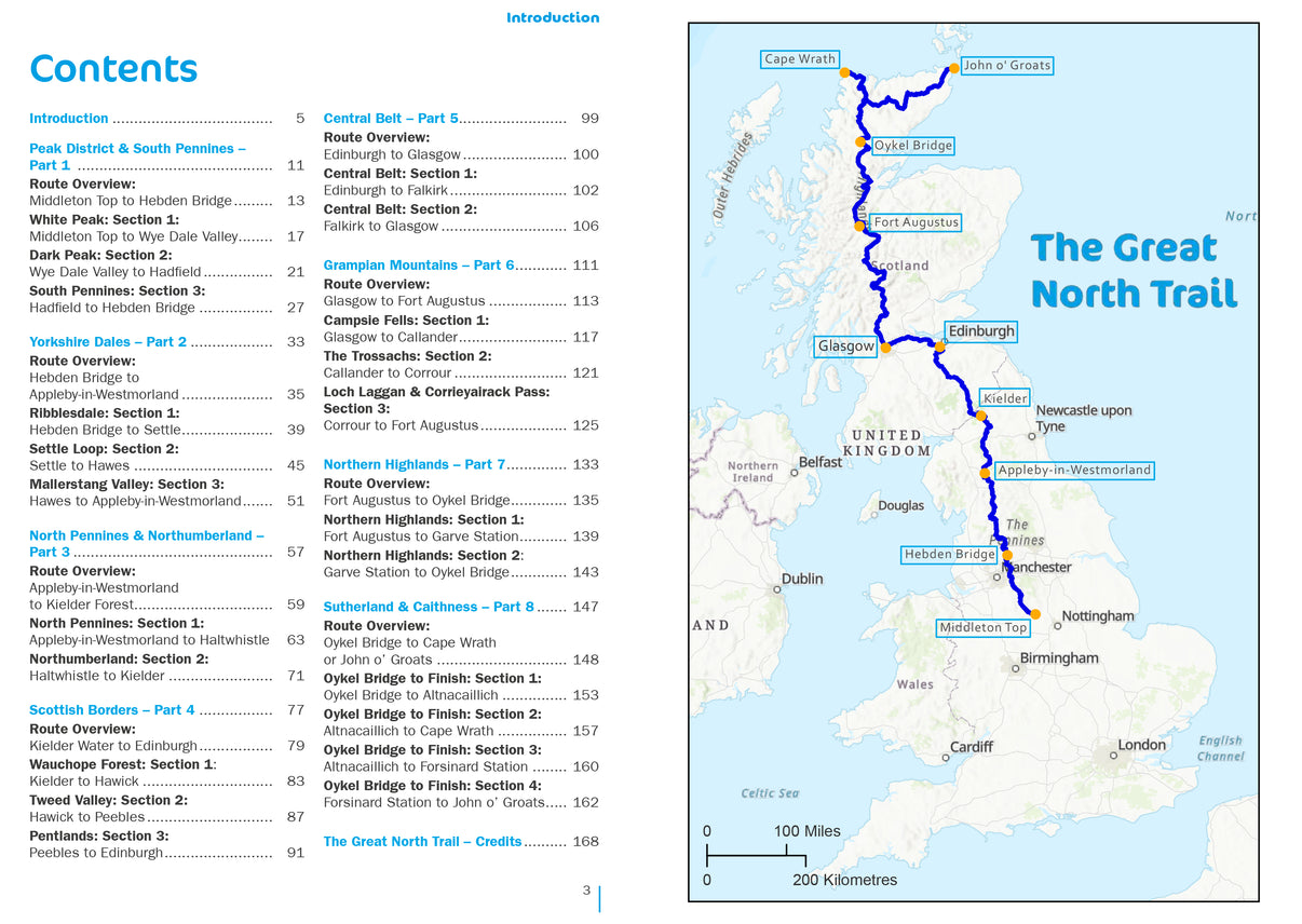 Great North Trail Official Guidebook – Cycling UK